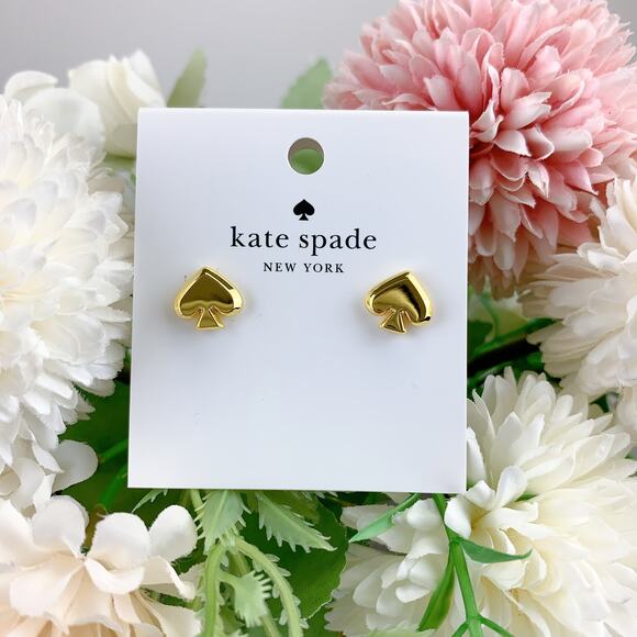 kate spade | Jewelry | Kate Spade Oru3068 Everyday Spade Metal Studs In ...